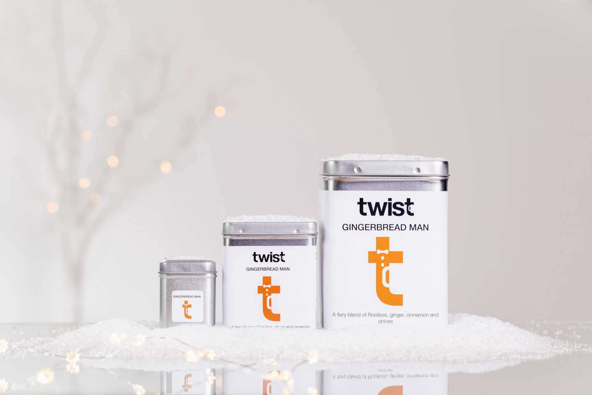 GINGERBREAD MAN TEA Tea Caddy - Twist Teas