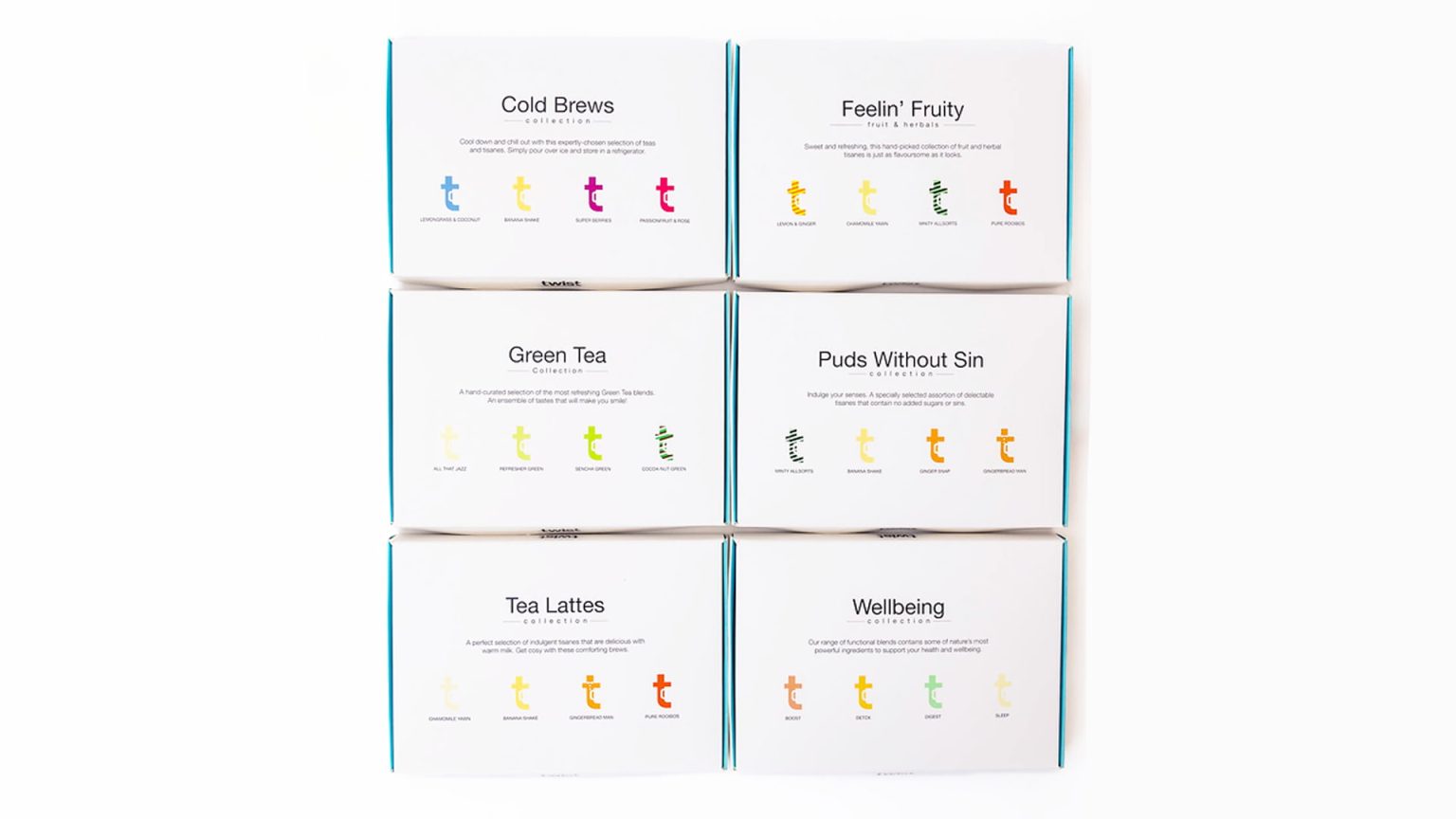 A5 Tasting Menus - Twist Teas